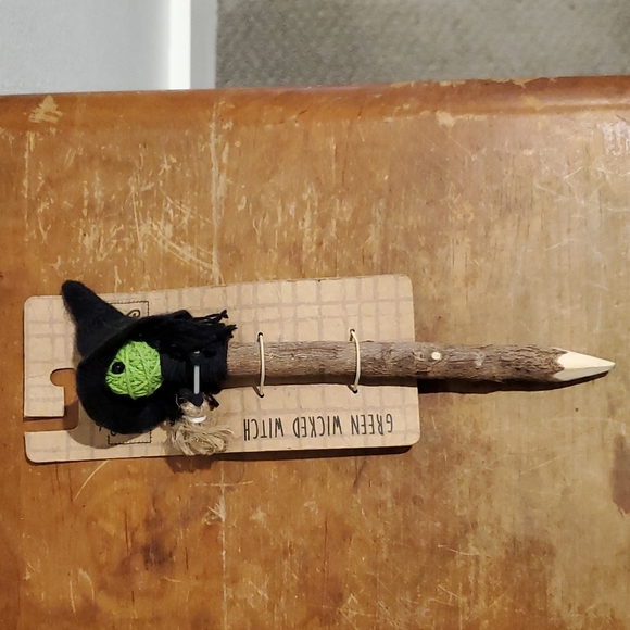 Other | Little Knitmares Pencil Green Witch New Final | Poshmark